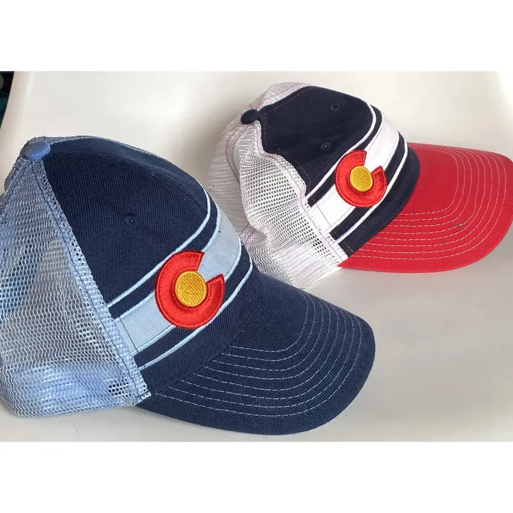 dedicate | Accessories | 2 Colorado Flag Trucker Hat Snapback Dedicate ...
